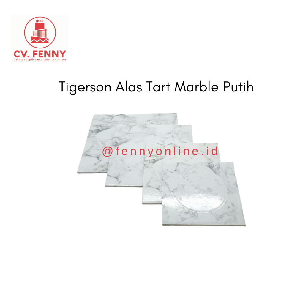 Tigerson Alas Tart Marble Putih