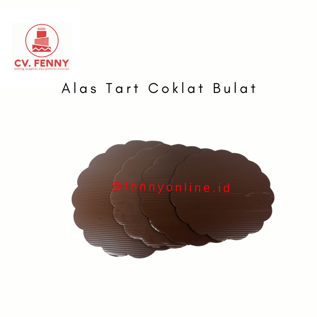 Alas Tart Coklat Bulat