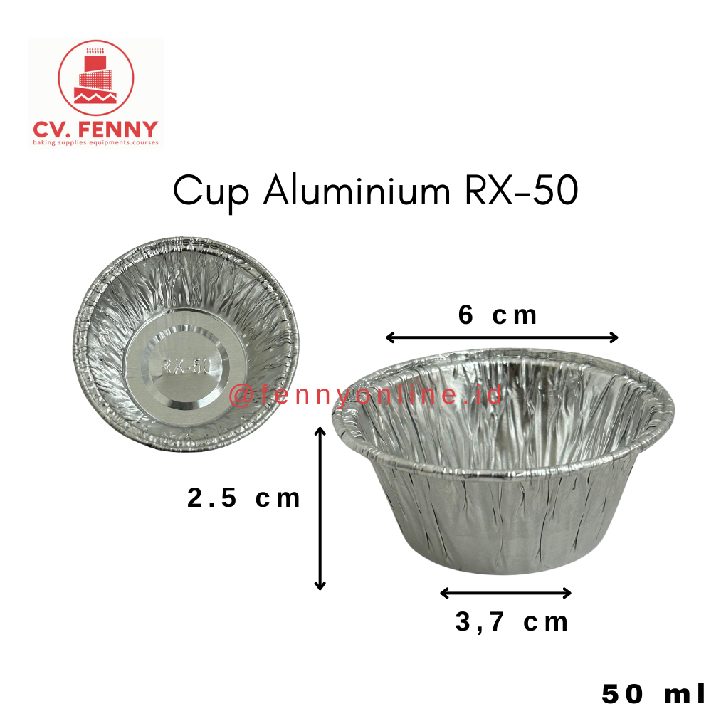Cup Aluminium RX-50