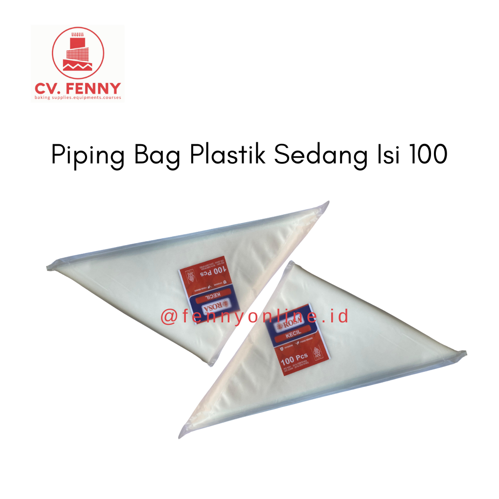 RS Piping Bag Plastik Sedang Isi 100 (100)