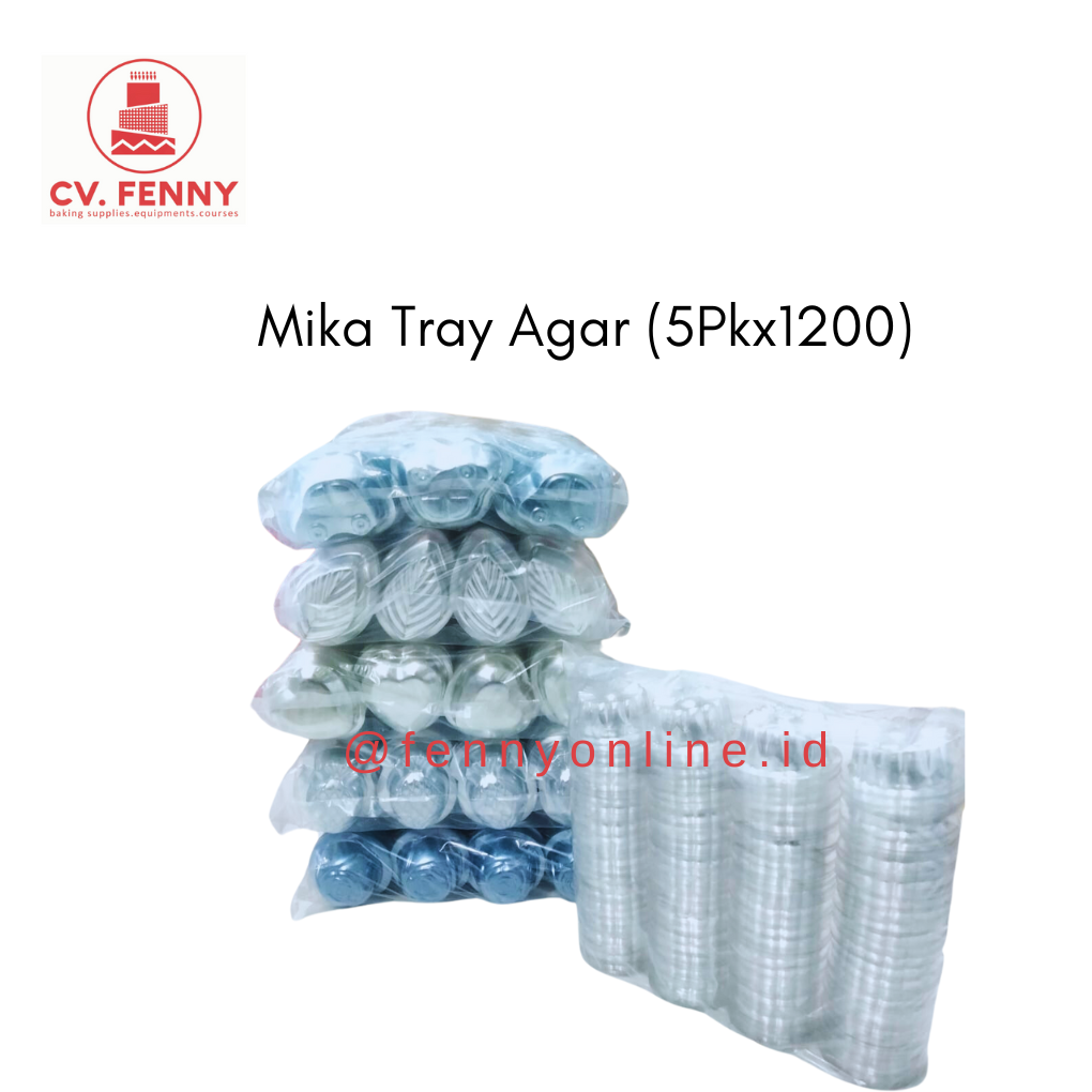 Sukses Mika Tray Agar (5Pkx1200)