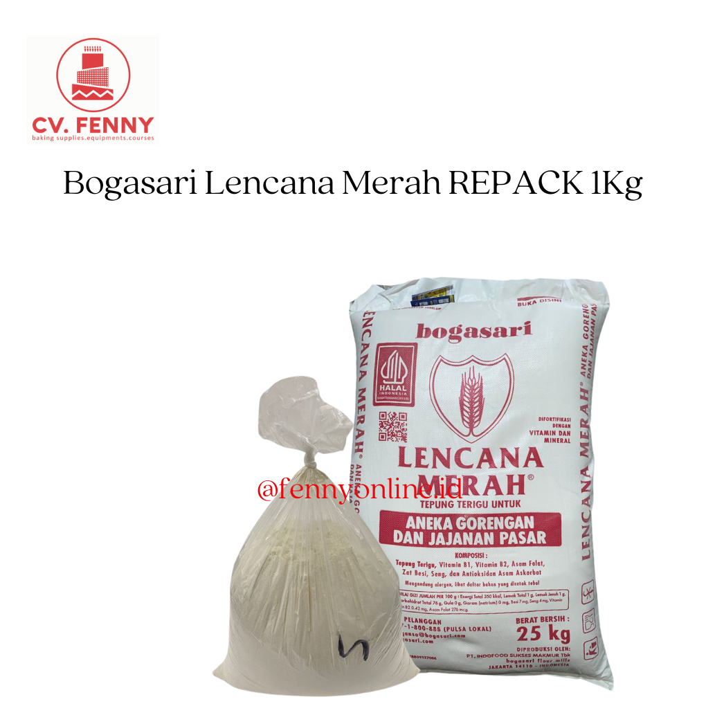 Bogasari Lencana Merah REPACK 1Kg